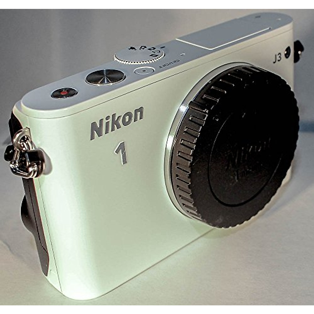 Nikon 1 J3 14.2 MP HD Digital Camera Body Only (White) (Certified Refurbished)