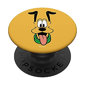 Disney Pluto Big Face PopSockets PopGrip: Swappable Grip for Phones & Tablets