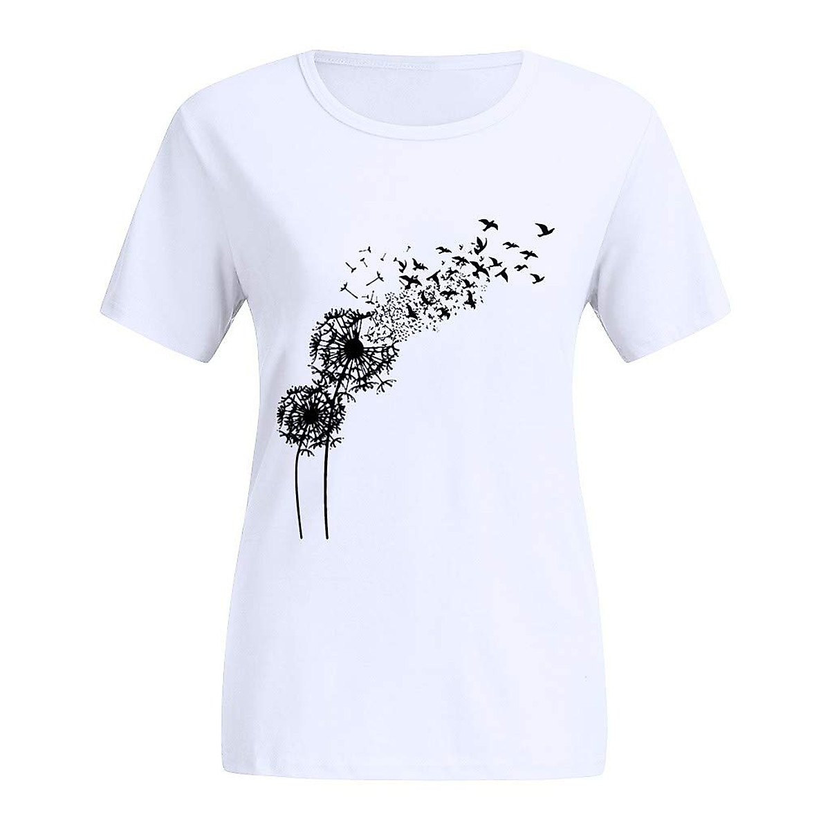 Franterd Rainbow Shirts for Women Casual Short Sleeve Loose Fit Blouse Top T Shirt Junior Teen Girls Funny Graphic Tees