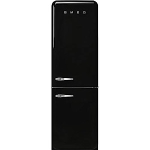 SMEG FAB32URBL3 FAB32 Retro Style Refrigerator, Black