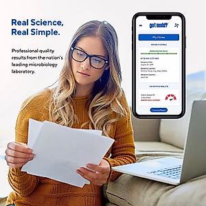 GOT MOLD? Professional Quality Mold Test Kit | Air Sampling w/Reusable BioVac™ Air Sampler | Lab Fees Included | Full Mold Type and Quantity Analysis | 1, 2 & 3-Room Test Kits & Refills | 1 ROOM KIT