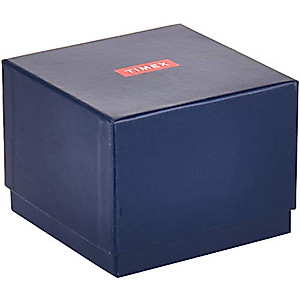 Timex Men's Easy Reader Bold 43mm Watch – Silver-Tone Case White Dial with Black Leather Strap