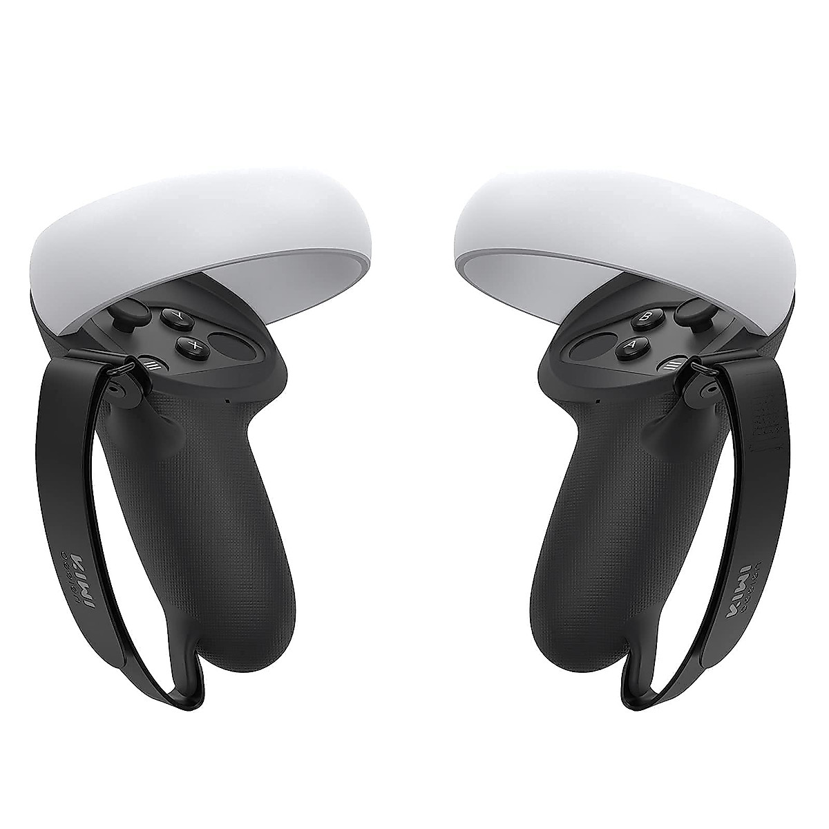 KIWI design Silicone Controller Grips Cover and Battery Strap Accessories