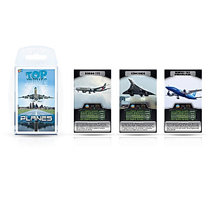 Top Trumps Card Game Planes - Family Games For Kids and Adults - Learning Games - Kids Card Games for 2 Players and more - Kid War Games - Card Wars - For 6 plus kids