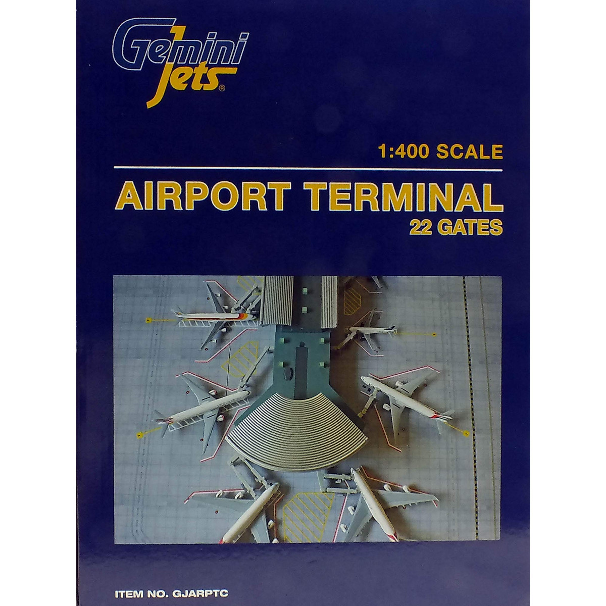GJARPTC Airport Terminal Double ROTUNDA GEMGJARPTC 1:400 Gemini Jets Airport Terminal with 22 Gates (pre-Painted/pre-Built)