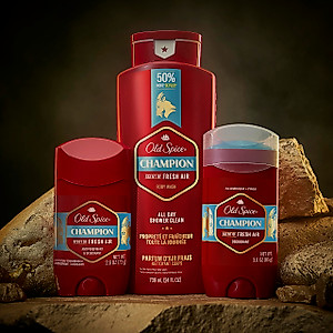 Old Spice Red Collection Deodorant for Men, Champion Scent, 3.0 oz (Pack of 3)