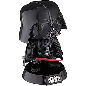 POP Star Wars: Classic Darth Vader 01 Funko Pop Vinyl Figure (Bundled with Compatible Pop Box Protector Case), Multicolored, 3.75 inches