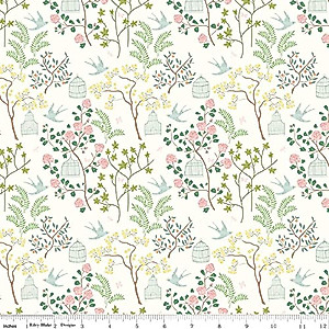 Citrus & Mint Designs Emma Rolie Polie 40 2.5-inch Strips Jelly Roll Riley Blake Designs RP-12210-40