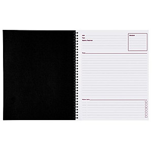 Cambridge Limited Meeting Planner,Side-Bound,11 x 8 1/4, 80 Sheets, Sold as 3 Pack (06132)