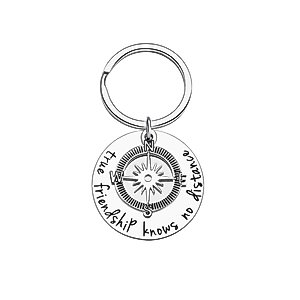 Best Friends Birthday Gifts for Women Friendship Best Friend Gift Friendship Gifts for Women Friends for Women Men Teen Girls Long Distance Friendship Going Away Compass Gifts Birthday Wedding
