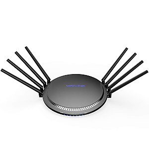 WAVLINK Outdoor WiFi Extender Dual Band 2.4/5.8GHz Long Range WiFi Extender,Weatherproof Outdoor WiFi Range Extender for Backyard with PoE Powered,Support Access Point/Repeater Mode