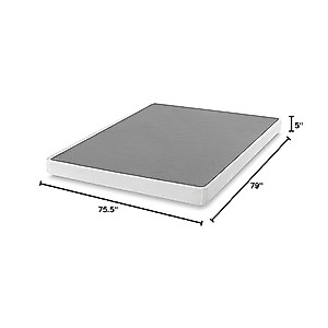 ZINUS 5 Inch Metal Smart Box Spring / Mattress Foundation / Strong Metal Frame / Easy Assembly, King
