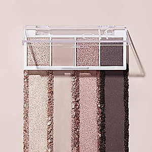 e.l.f. Bite-Size Eyeshadows, Creamy, Blendable, Ultra-Pigmented & Easy to Apply On-the-go, Long-lasting, Vegan & Cruelty-Free, Rose Water, 0.12 Oz