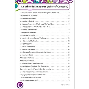 Carson Dellosa Skill Builders French I Workbook—Grades K-5 Vocabulary, Alphabet, Geography, Culture, With Word Searches and Activities for French Learning (80 pgs)
