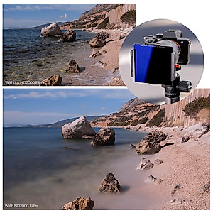 K&F Concept 100x100mm Square ND2000 (11 Stops) Filter Waterproof Neutral Density Filter with 28 Multi-Layer Coatings for Camera Lens