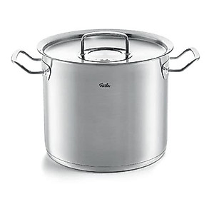 Fissler Original-Profi Collection Stainless Steel Stock Pot with Lid, 9.6 Quart