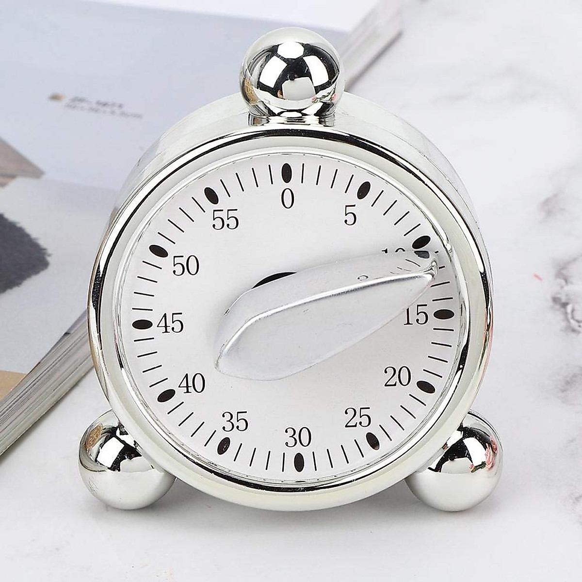 Mechanical Timer, Baking Timer Countdown Timer for Kitchen Cooking Reminder and Salon Beauty Timing
