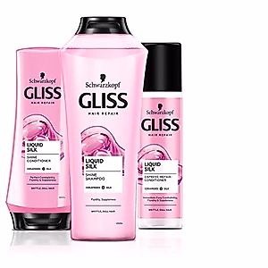 Gliss Kur Liquid Silk Express Repair Conditioner Spray 200ml / 6.7 Fl. Oz.
