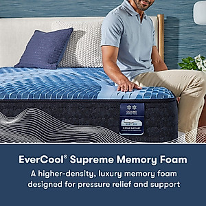 Serta iComfort - Aspire 14" Plush Twin XL Memory Foam Mattress - Pressure-Relieving, Cooling, and Supportive for a Restorative Sleep - 100 Night Trial, CertiPUR-US Certified