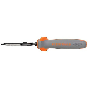 Klein Tools 11055RINS 1000V Insulated Klein Kurve Wire Stripper/Cutter Cuts and Strips 10-18 Solid and 12-20 Stranded AWG Wire