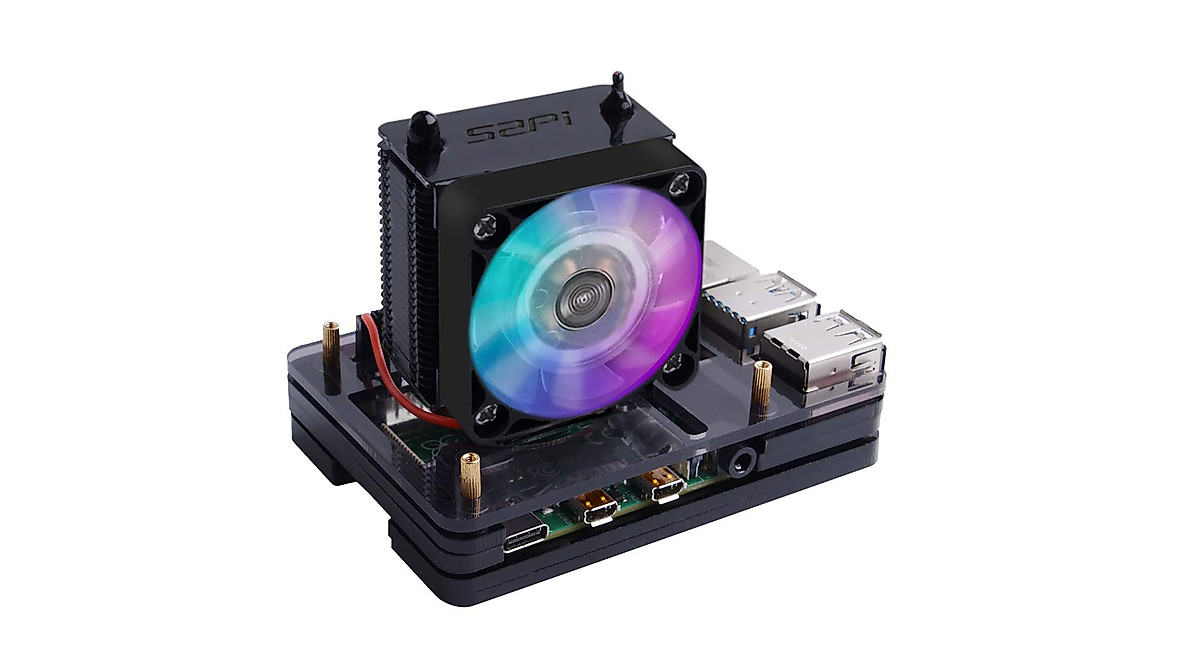 GeeekPi ICE Tower Cooler for Raspberry Pi 4 - Effective Cooling Solution