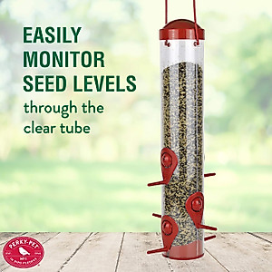 Perky-Pet 3264 Red Wild Bird and Finch Feeder