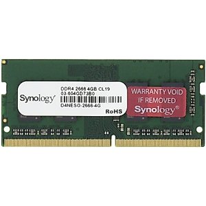 Synology SODIMM Non-ECC RAM DDR4-2666 4GB (D4NESO-2666-4G)