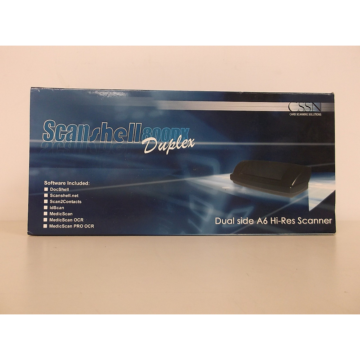 CSSN A6 Duplex ID card Scanner Scanshell 800DXN