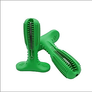 Hygiene Dog Teeth Cleaning Toy, Promote Dental Health, Durable Natural Rubber Chew Toy for Teeth Cleaning, Dog Toys for Chewers (Large)