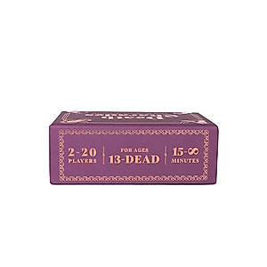 Death Charades: Silly, Fun, Party Card Game, Teams Have 45 Second Rounds to Guess The Charade, Endless Rounds or Until The Cards Run Out, 2 to 20 Players, for Ages 13 and up