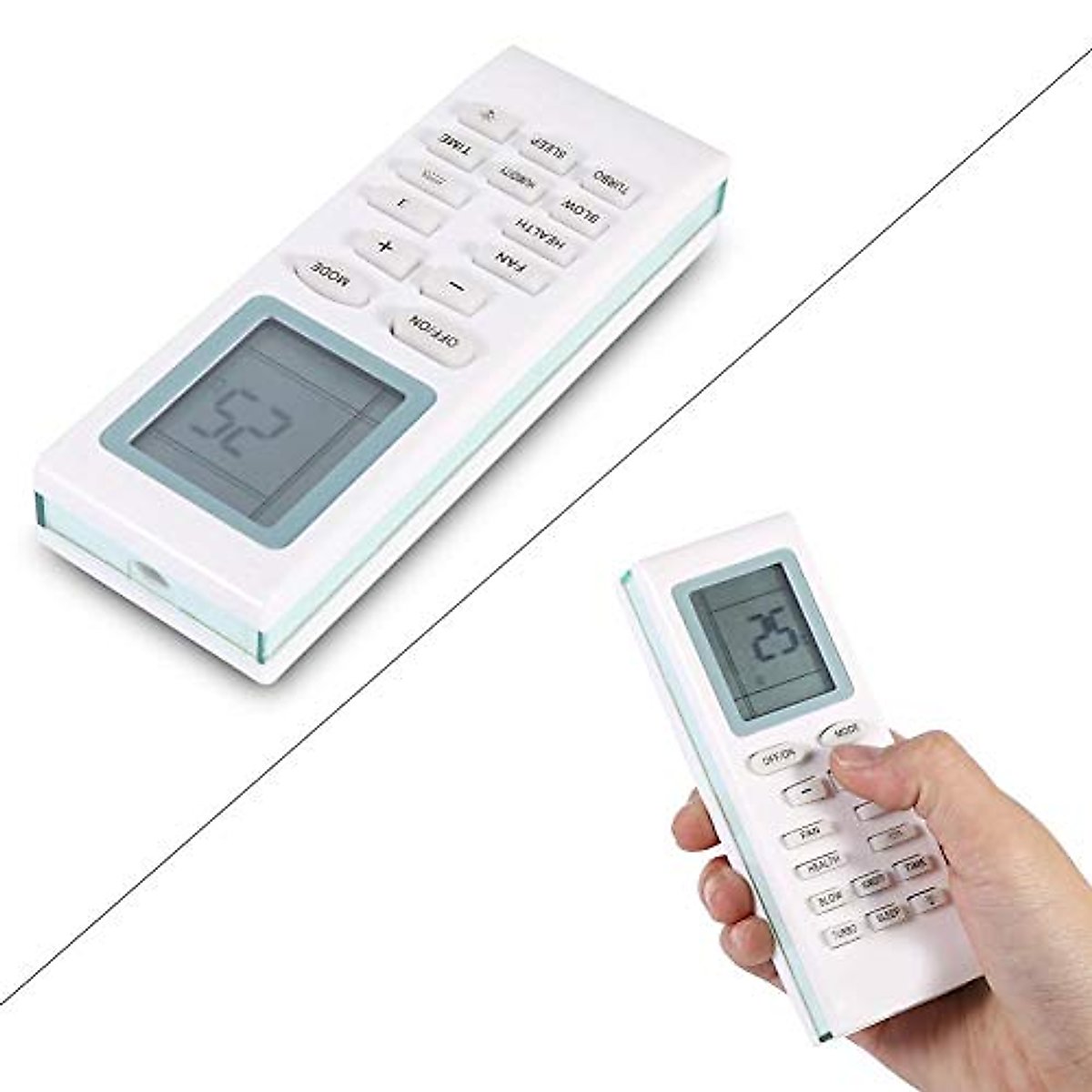 Replacement Air Conditioner Remote Control for Gree YBOF YB1FA YB1F2 YBOF1 YBOF2 YBOFB Y502K Universal Controller