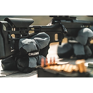 Caldwell Tack Driver X Bags with Rubberized Base, Non-Absorbent Filling and Adjustable Strap for Hunting, Range, and Target Shooting