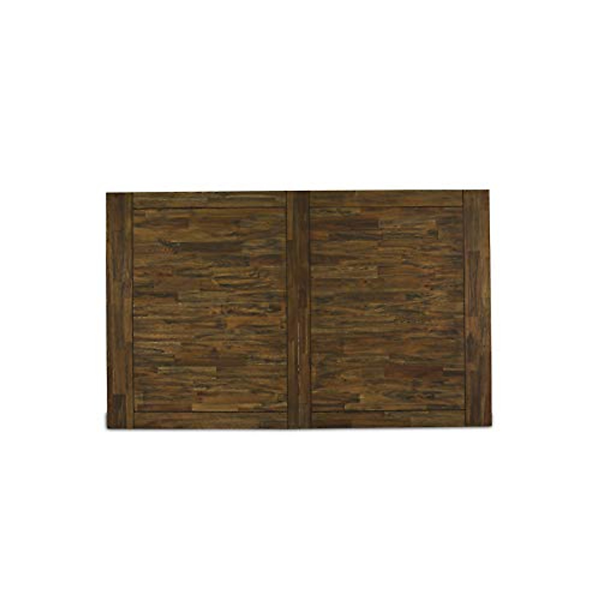 East West Furniture LAGA11-78-03 11 Piece Dining Table Set Includes a Rectangle Dining Room Table with Butterfly Leaf and 10 Brown Linen Fabric Upholstered Chairs, 42x92 Inch, Jacobean