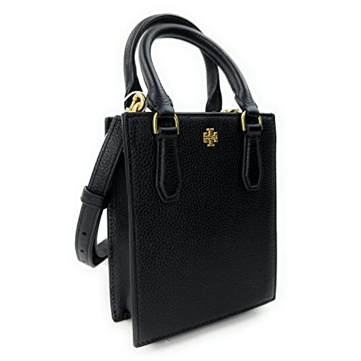 Tory Burch women's Blake Mini Shopper Tote (Black)