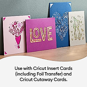 Cricut Card Mat 2x2, Reusable, Non-Slip Craft Mat, Create Four Cards Simultaneously, Perfect for Bulk Card Making, Compatible with Cricut Maker & Cricut Explore Crafting Machines