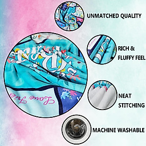 Akoigun 13 Year Old Girl Gifts, Best 13 Year Old Girl Birthday Gift Ideas, Gifts for 13 Year Old Girl Blankets, 13th Birthday Gifts for Girls, Happy 13th Birthday Decorations for Her Throw 50"X60"