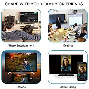 Lightning to HDMI Cable Adapter Compatible with iPhone iPad, Apple MFi Certified Lightning Digital AV Adapter 1080p HDTV Connector Cable Compatible for iPhone 12/11/XS/X/8/7 to TV Projector Monitor