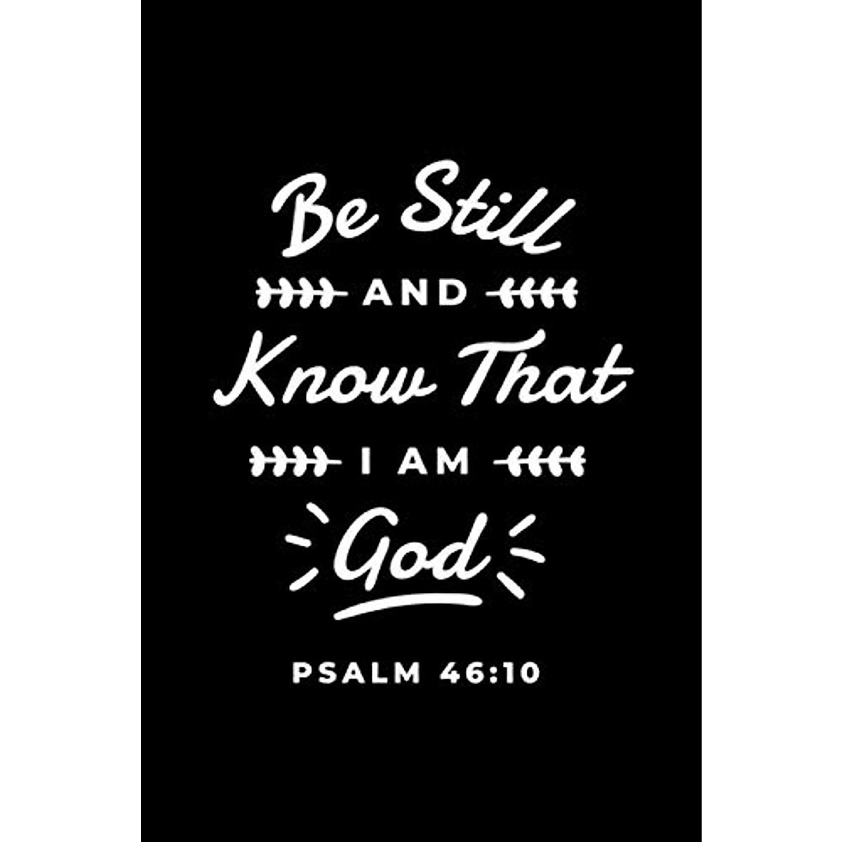 Be Still and Know: Christian Religious Discreet Password Logbook, Alphabetical Password Manager with Tabs A-z, Password Keeper