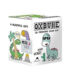 Qxbuhe 12inch 3D Printed Dragon Egg,Mystery Crystal Dragon Fidget Toys,Articulated Dragon,Home Desk Decor Easter Surprise Dinosaur Eggs,Adults Fidget Toys for Autism/ADHD (Laser Purple)