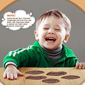 Jerify 24 Pieces Christmas Finger Slingshot Toys Fake Toy Ornament Slingshot Gag Toys Fingers Stretchy Funny Rubber Good for Halloween Flying Games and Party Favors