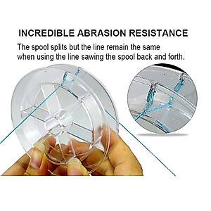 Ashconfish Braided Fishing Line- 8 Strands Super Strong PE Fishing Wire Heavy Tensile for Saltwater & Freshwater Fishing -Abrasion Resistant - Zero Stretch- 100M/109Yards 20LB Red and Yellow