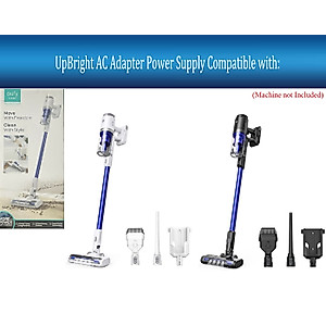 UpBright 30V AC Adapter Compatible with eufy by Anker HomeVac S11 Go Infinity Reach T2501 T2501011 AK-T2501111 T2501012 T2501112 T2501Z13 T2501Z23 25.2V Li-ion Battery Vacuum YLS0241A-T300080 Charger