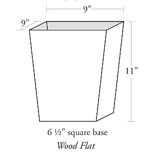 Marye-Kelley Taupe Antelope with Silver Trim Wastepaper Basket, Flat Top,Neutral, Animal Print,Handmade in The USA, Wastebasket for Bedroom, Bathroom, Living Room, Office, Kitchen