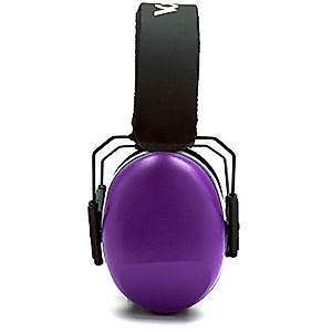 Venture Gear VG80 Series Adult Hearing Protection Earmuff, Purple, VG Clamshell, one Size (VGPM8065C)