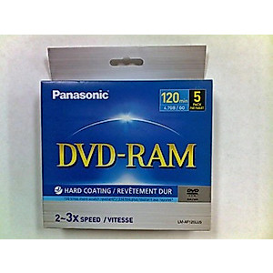 Panasonic DVD-RAMs (LM-AF120LU5)