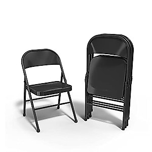 STAPLES 2720169 Banquet/Reception Chair Black 4/Pack (51501)