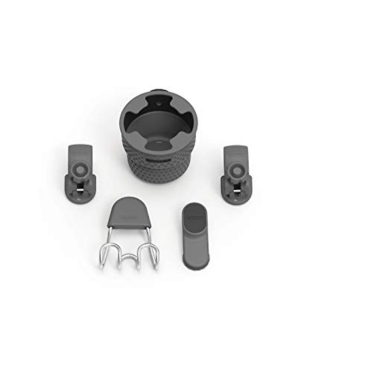 Skip Hop Universal Stroller Accessory Starter Set, Stroll & Connect, Grey