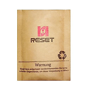 RESET-071 3 Digit Small Combination Lock Tiny Padlock for Mini Locker Box Luggage Suitcase Backpack Black