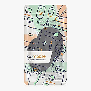 kwmobile 2X Earpad Compatible with Kingston HyperX Cloud II Gaming - Replacement Velour Earpad Cushion for Headphones - Black