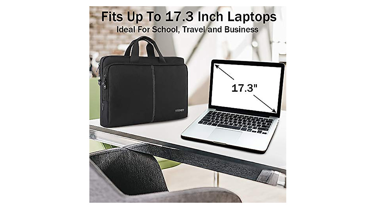 Ytonet 17 Inch Laptop Case - Slim, Water-Resistant & Stylish
